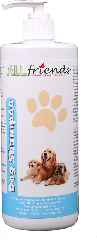 All Friends honden Shampoo - 500 ml met probiotica voor een gezonde ...