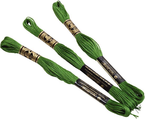 Borduurgaren, groen, 8 m/ 1 bol | bol