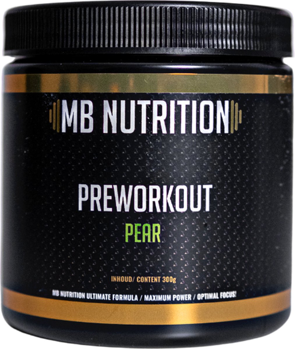 MB Nutrition Pre Workout - Peer | bol.com