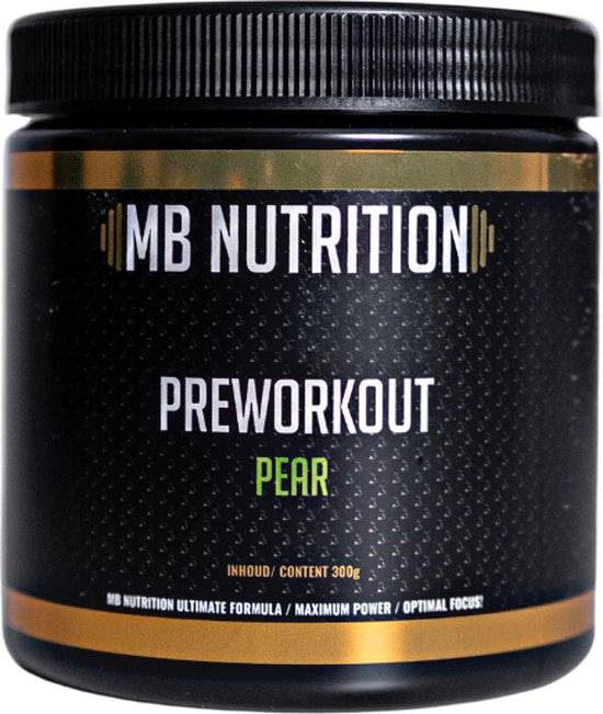 MB Nutrition Pre Workout - Peer | bol.com