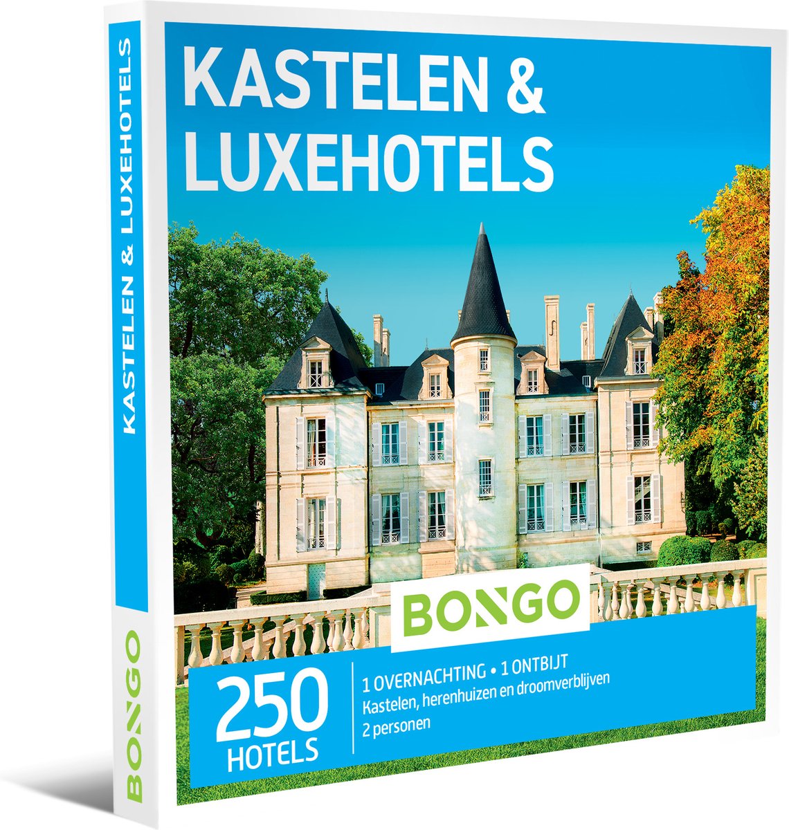 Bongo Bon - KASTELEN & LUXEHOTELS - Cadeaukaart cadeau voor man of vrouw | bol.com