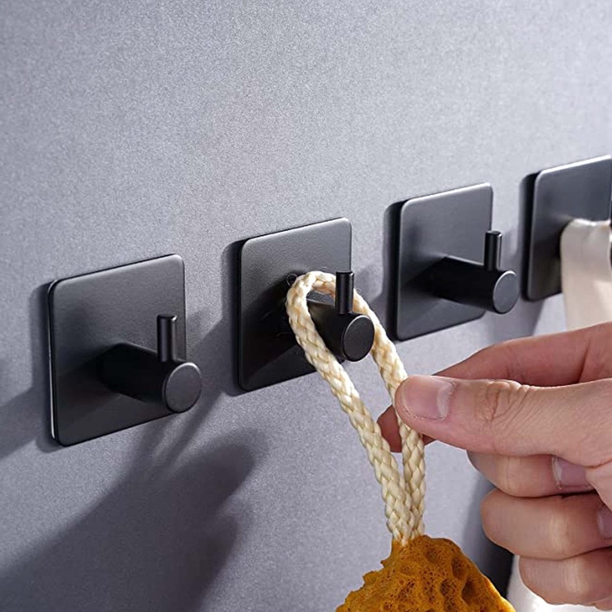 Saaf Handdoekhaakjes - Handdoekhaak Set van 2 - Handdoekklem ...