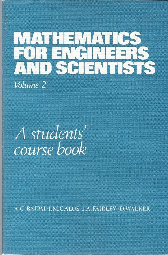 Mathematics for Engineers and Scientists. | 9780471043744 | Boeken ...