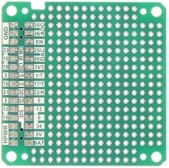 M5Stack Kernontwikkeling van experimentele Proto-plaat Geschikt voor ESP32 Basisset en... | bol.com