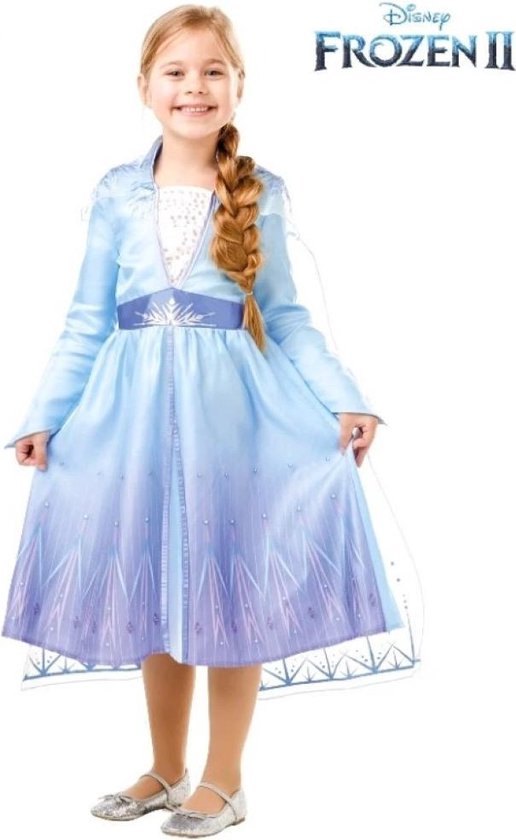 Klassieke Elsa Frozen 2™ outfit voor meisjes - Verkleedkleding - 5/6 ...