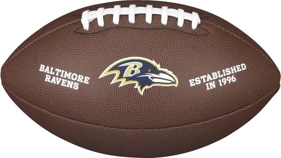 Wilson WTF1748XB NFL Licensed Ball Ravens American Football | bol