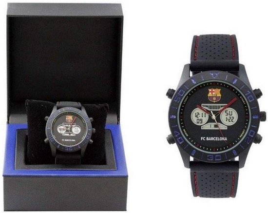 Fc Barcelona horloge - analoog en digitaal 39mm | bol