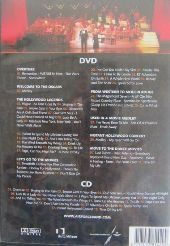 Hollywood In Concert (Dvd), Lee Towers en Anita Meyer | Dvd's | bol