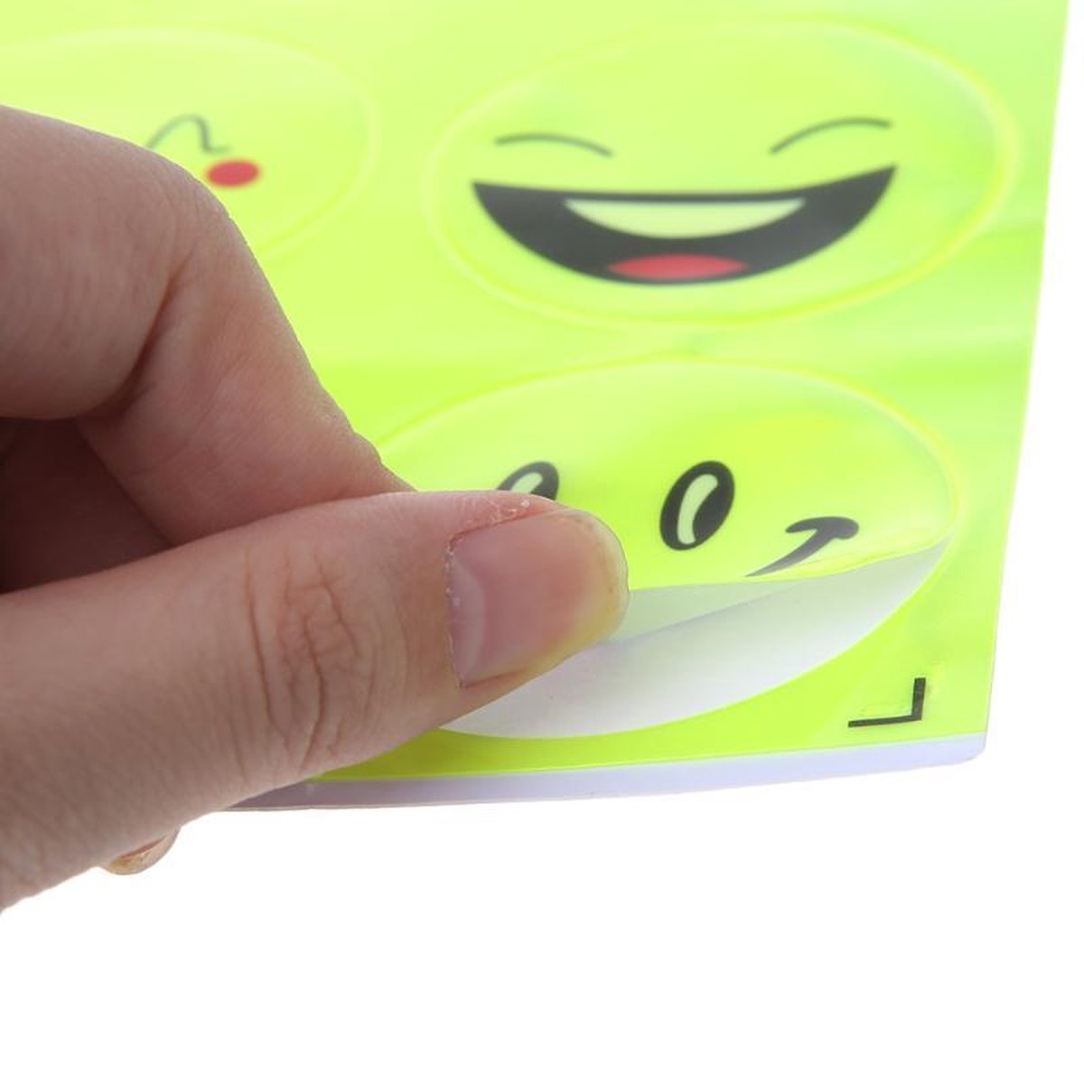 8 Stuks Smiley Reflector Sticker Fiets - Fietsverlichting - Emoticon ...