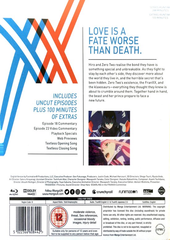 DARLING in the FRANXX - Part Two [Blu-ray] (Blu-ray) | Dvd's | bol.com