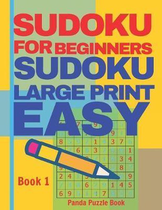 Book- Sudoku For Beginners, Panda Puzzle Book | 9781074076337 | Boeken ...