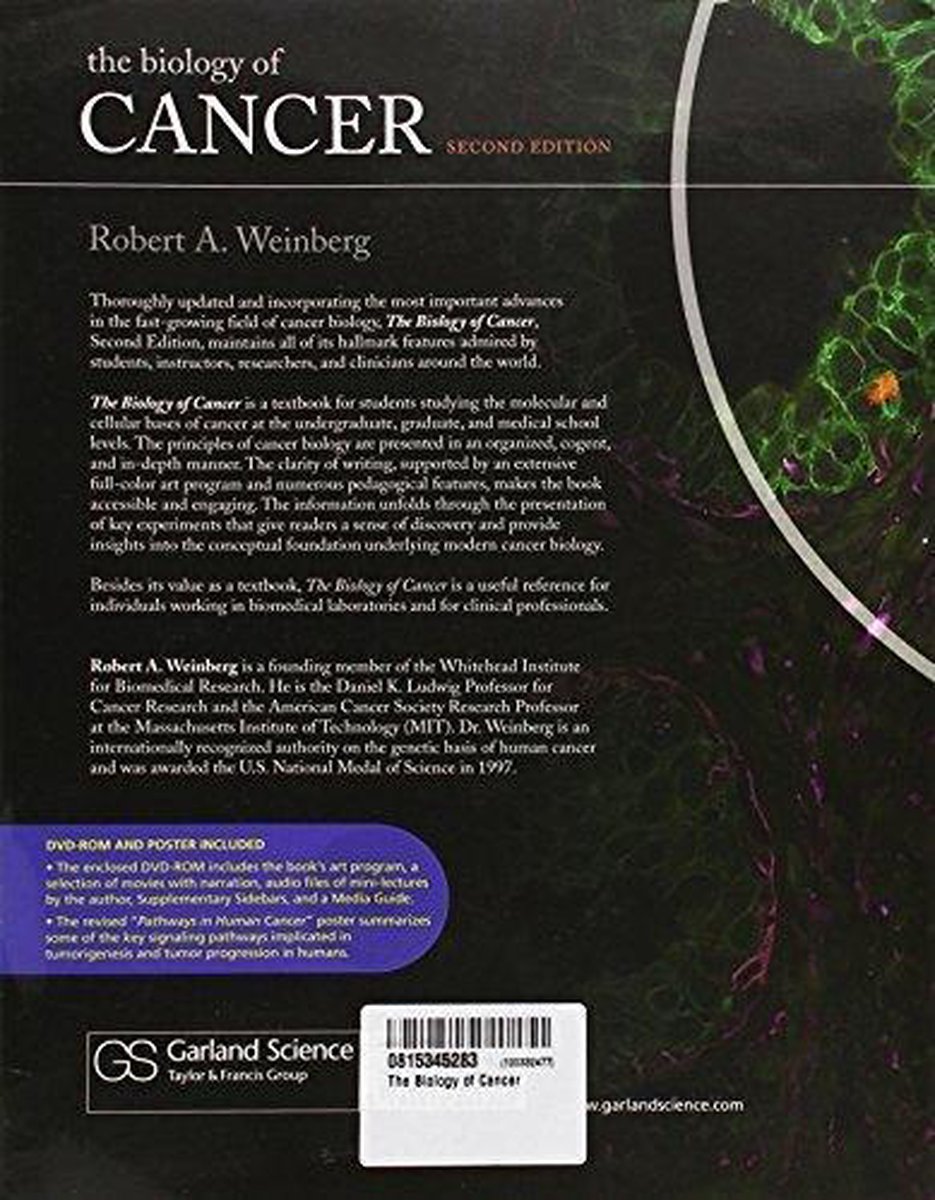 Biology Of Cancer | 9780815345282 | Robert A. Weinberg | Boeken | bol.com