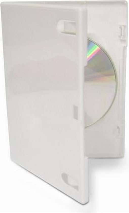 Benza DVD opberg doosje - Case - 10 stuks - Wit | bol