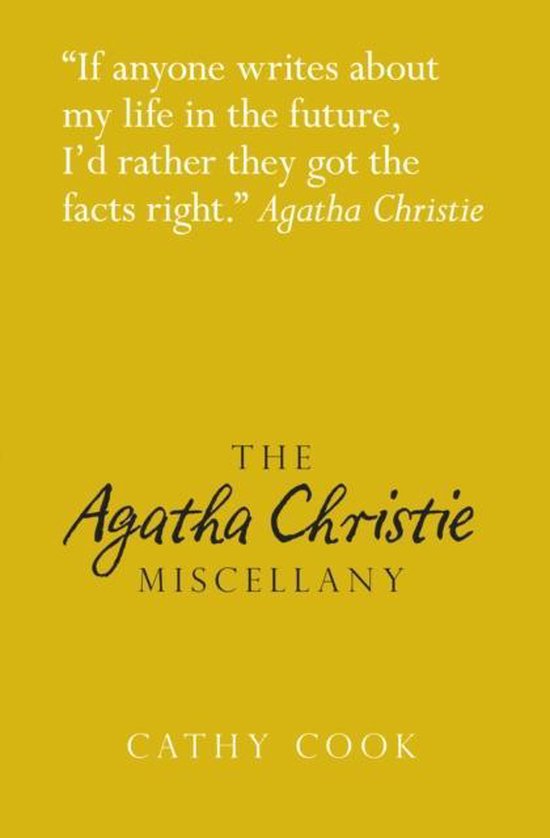 Agatha Christie Miscellany, Cathy Cook | 9780752479606 | Boeken | bol.com