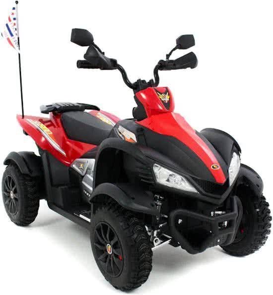 Elektrische kinderquad XL rood | bol