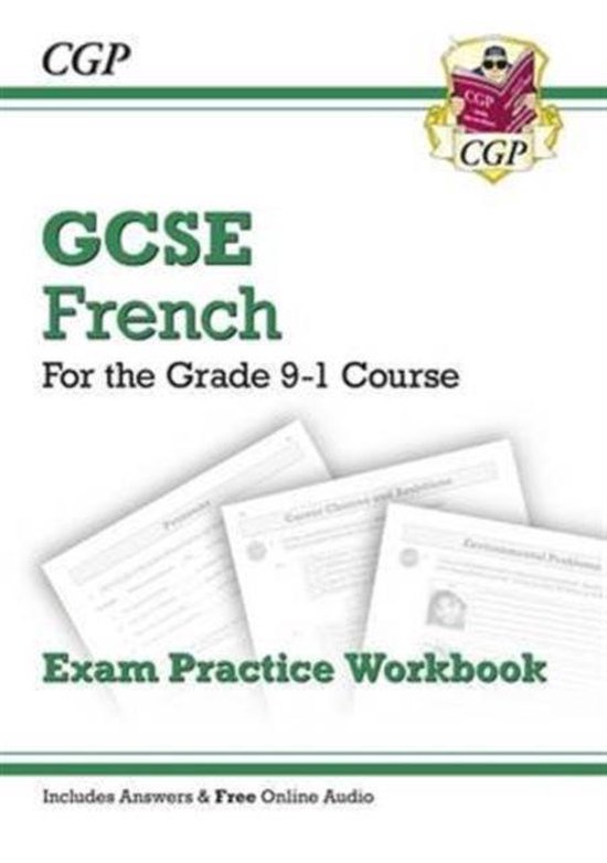 Grade 9 1 GCSE French Exam Pract Wrkbk | 9781782945352 | Cgp Books ...