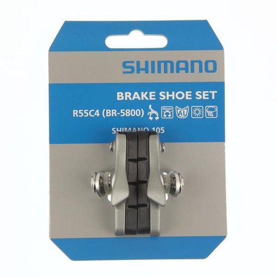 Shimano Remblokken 105 Br-5800 V-brake 54 Mm Zilver 2 Stuks | bol