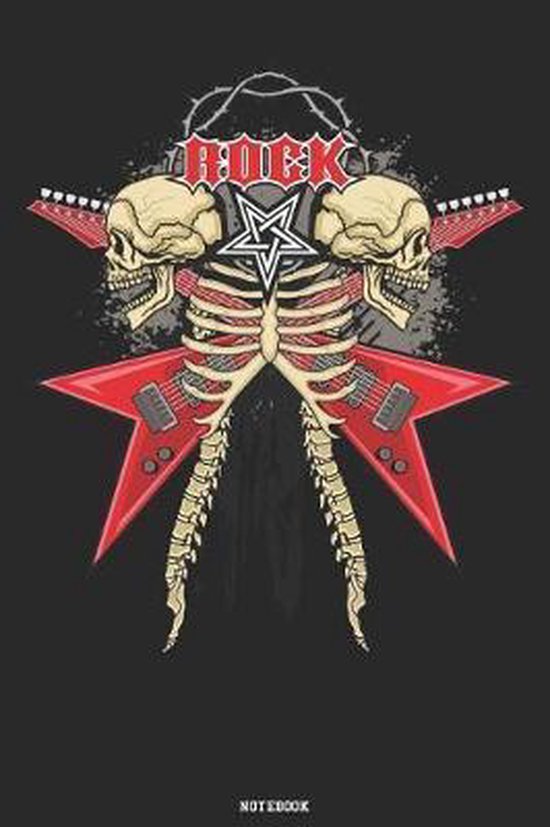 Rock Notebook, Look At My Book | 9781078289351 | Boeken | bol.com