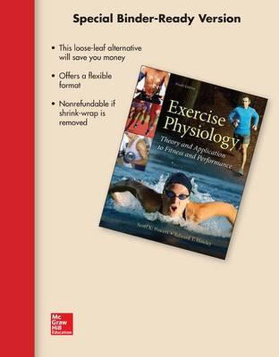 Loose Leaf Edition for Exercise Physiology | 9780077838799 | Scott K ...