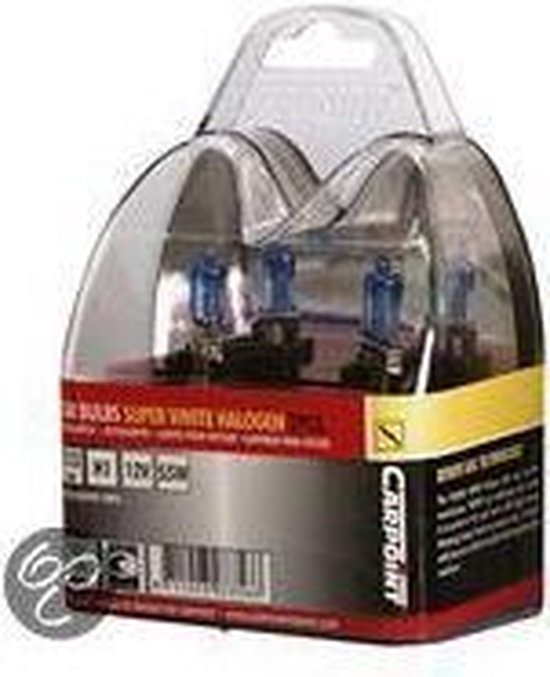 Carpoint Autolampen Superwhite Halog H1 12v/55w 2 Stuks | bol.com