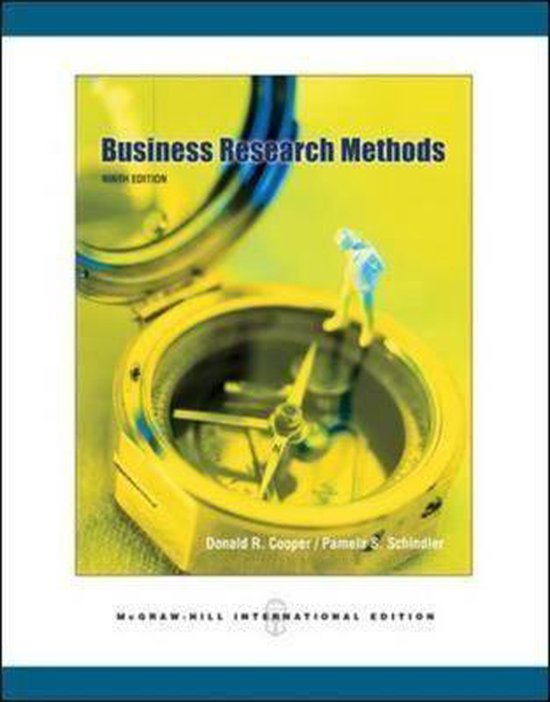 Business Research Methods | 9780071244305 | Pamela S. Schindler | Boeken | bol