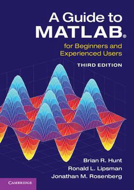 Guide To Matlab | 9781107662223 | Brian R. Hunt | Boeken | bol