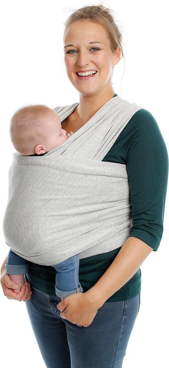 Babylonia draagdoek - Tricot-Slen Design - white stipple | bol.com