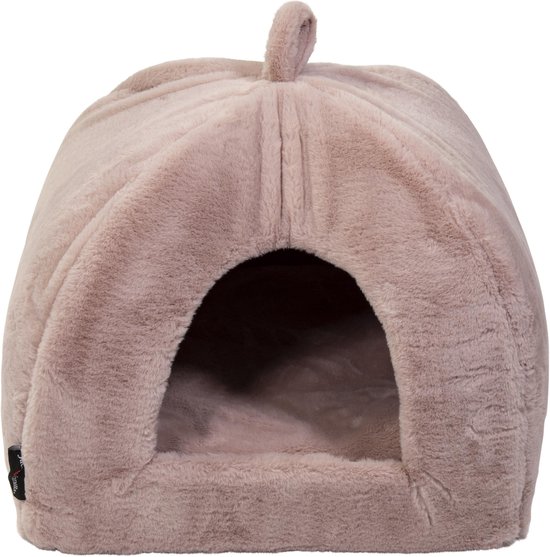 Jack and Vanilla Kattenmand JV Softy Iglo Roze S 50x50x50cm | bol