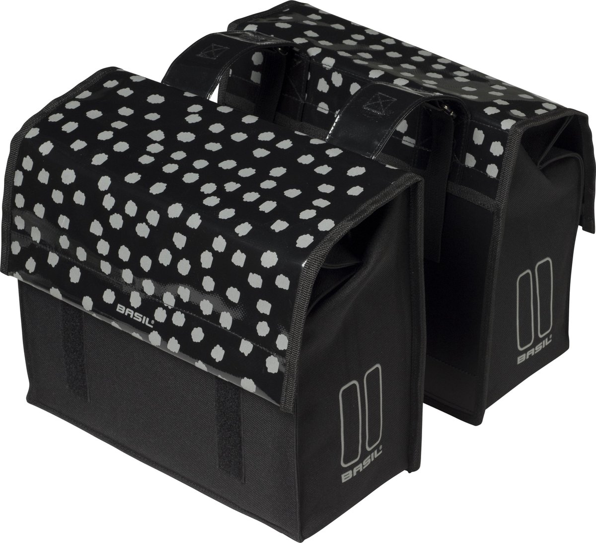 Basil Urban Load Dubbele fietstas - Zwart - 25 Liter | bol.com