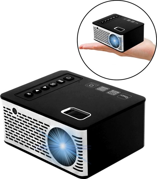 Pocket beamer - Pocket projector - Mini projector - Draagbare mini ...