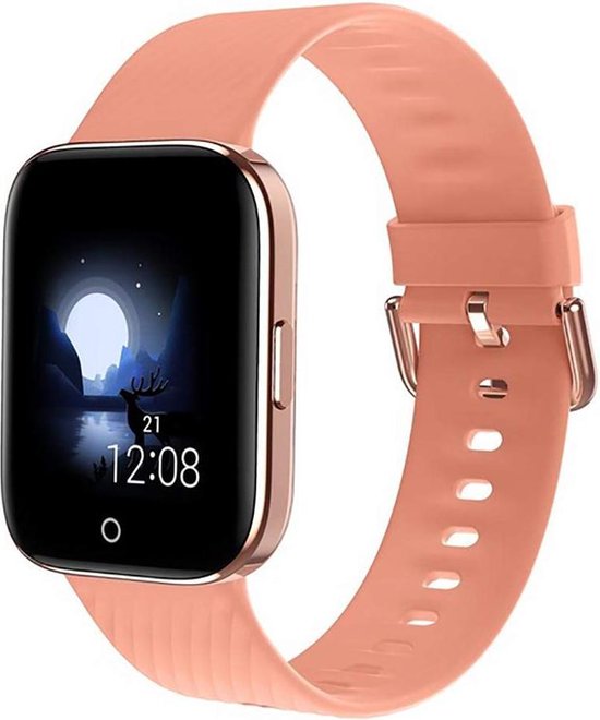 SmartWatch-Trends X2 - Smartwatch - 33 mm - Roze | bol.com