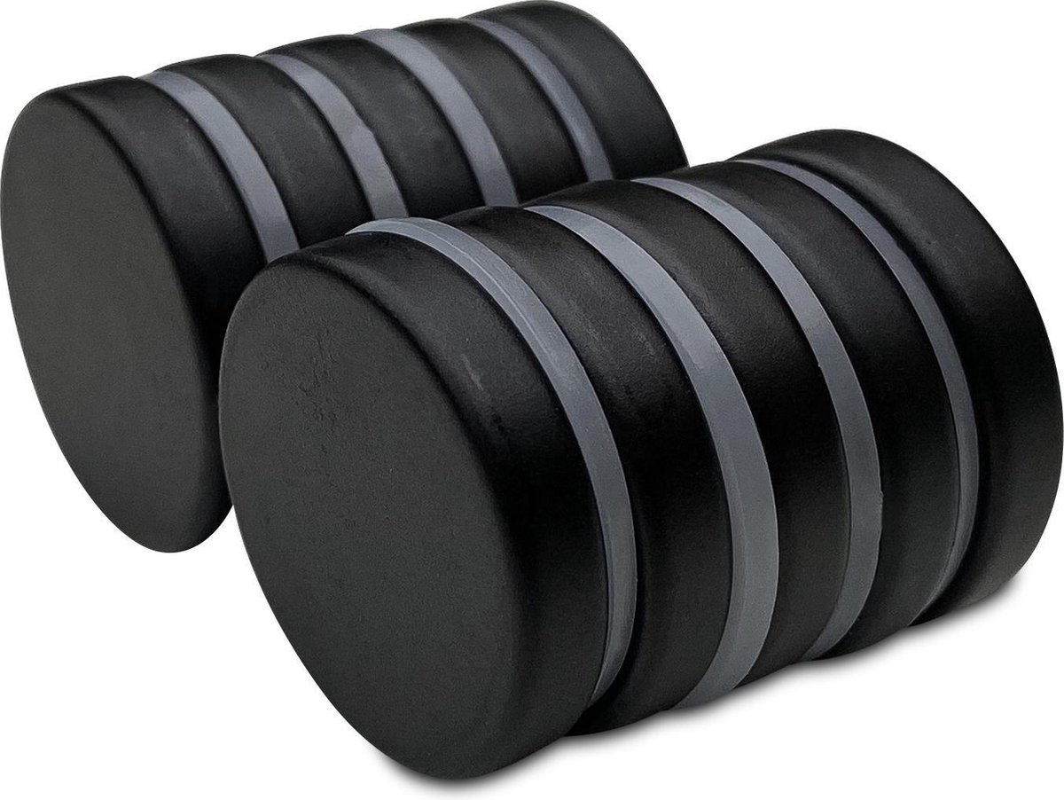 Brute Strength - Super sterke magneten - Rond - 25 x 5 mm - 10 Stuks ...
