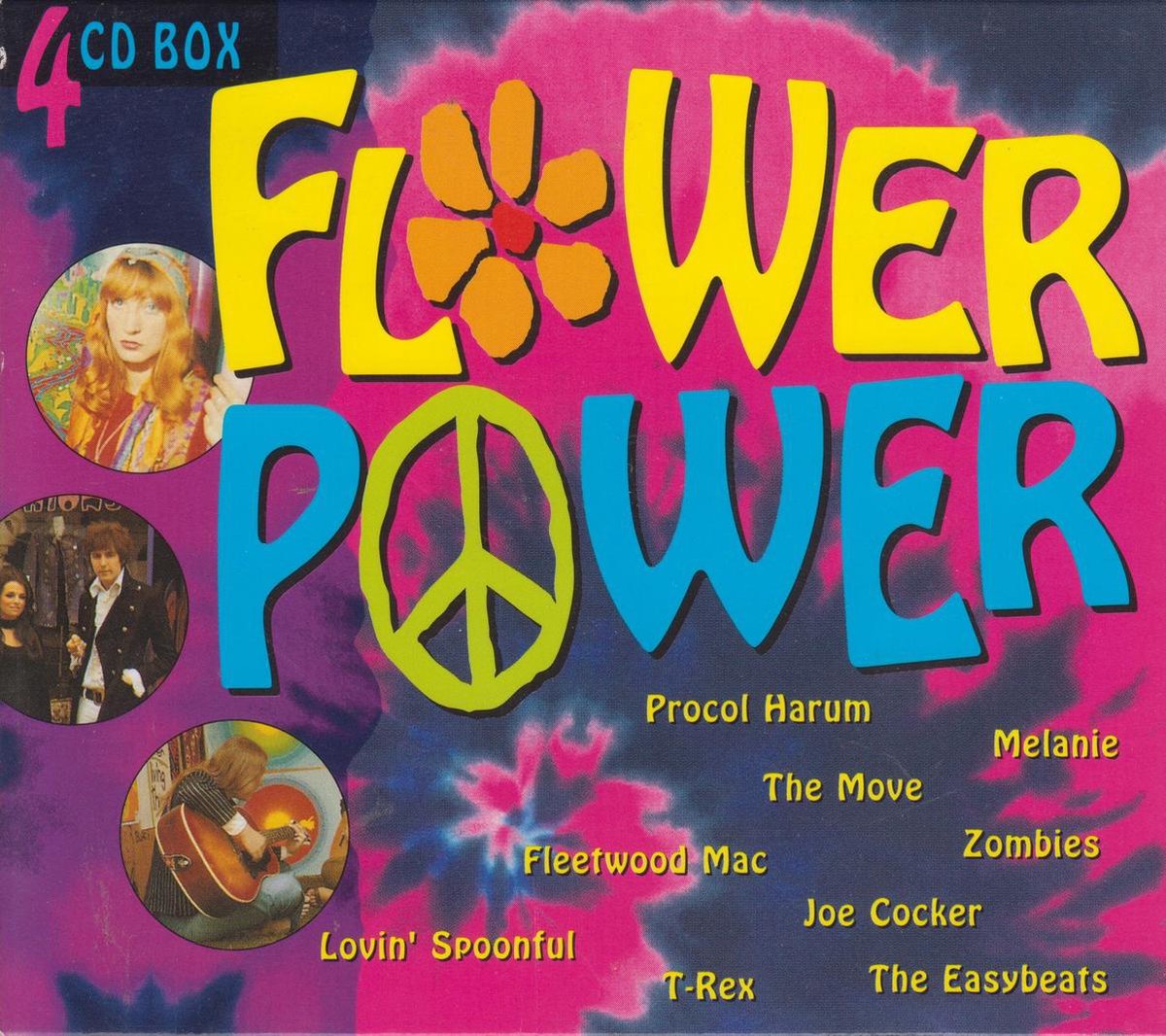 Flower Power (4CD-box), Various | CD (album) | Muziek | bol.com