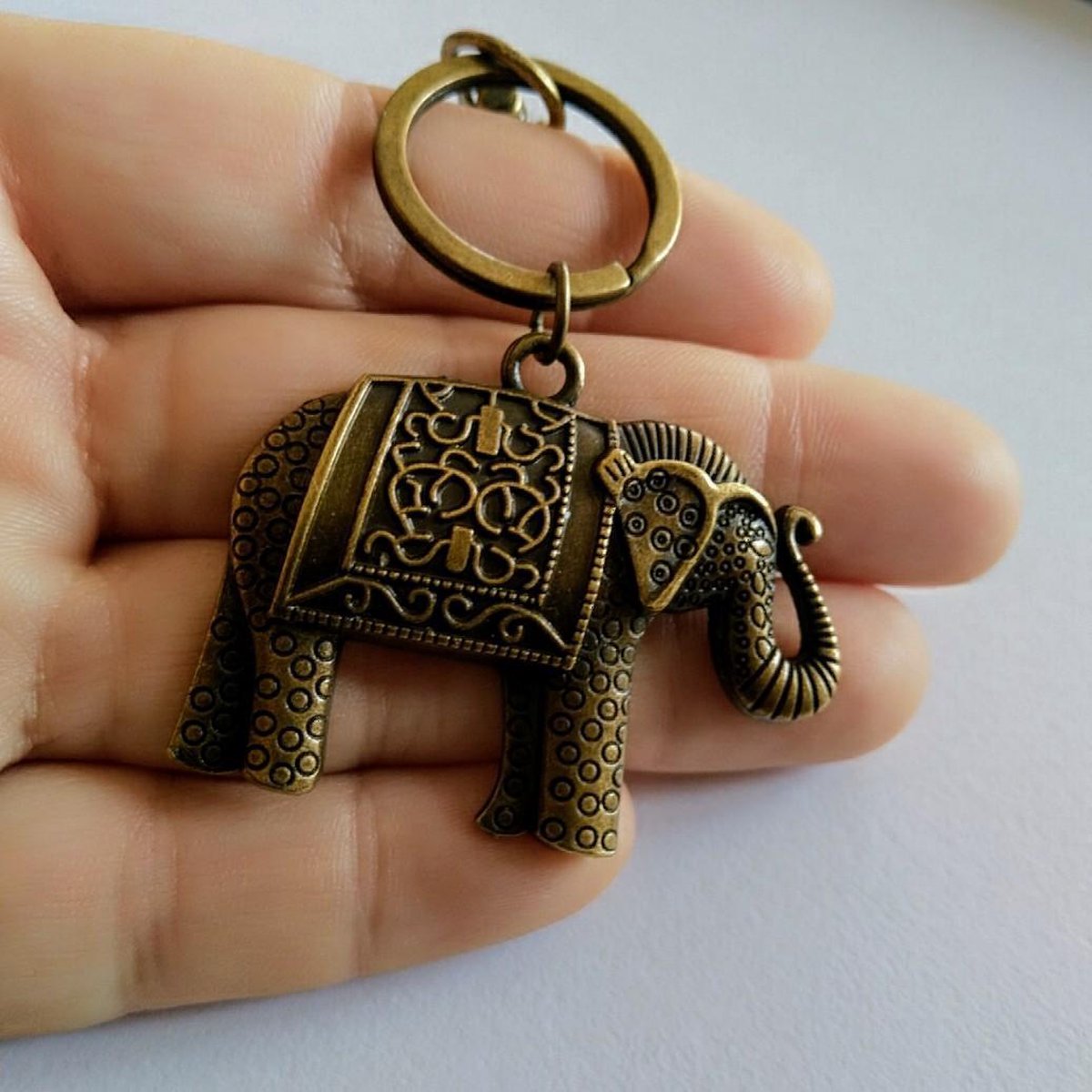 Olifant antiek brons symbool van geluk, trouw en kracht geschenk moeder ...