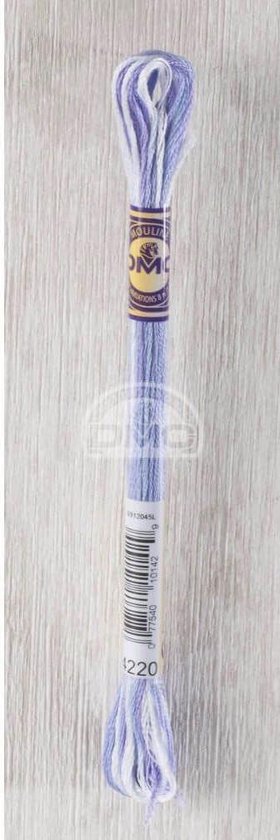 DMC VARIATIONS 6 STRENGETJES X 8 METER BLAUW PAARS - 4220 | bol.com