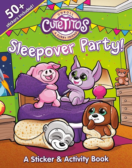 Cutetitos Sleepover Party!, Daphne Reynolds | 9780593096314 | Boeken ...