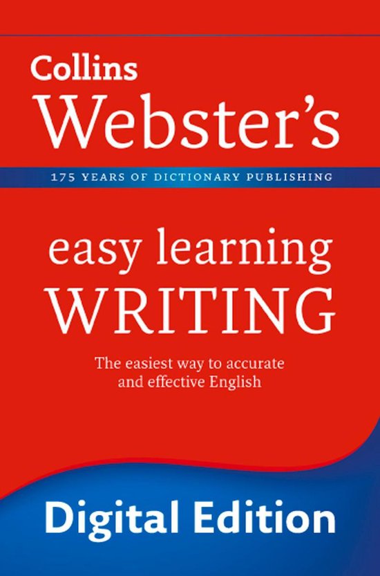 Collins Webster’s Easy Learning - Writing: Your essential guide to ...