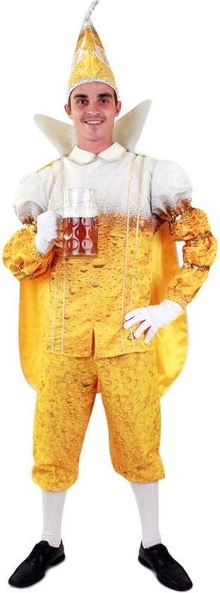 Prins Carnaval pils/bier kostuum voor heren 50 (M) | bol.com