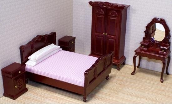 Victoriaans poppenhuis slaapkamer meubels | bol