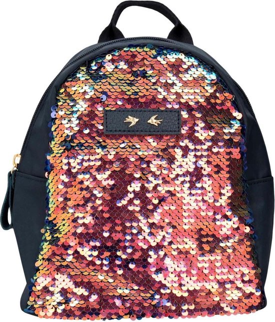 Top model Backpack - Sac à dos Trend LOVE avec paillettes à repasser ...