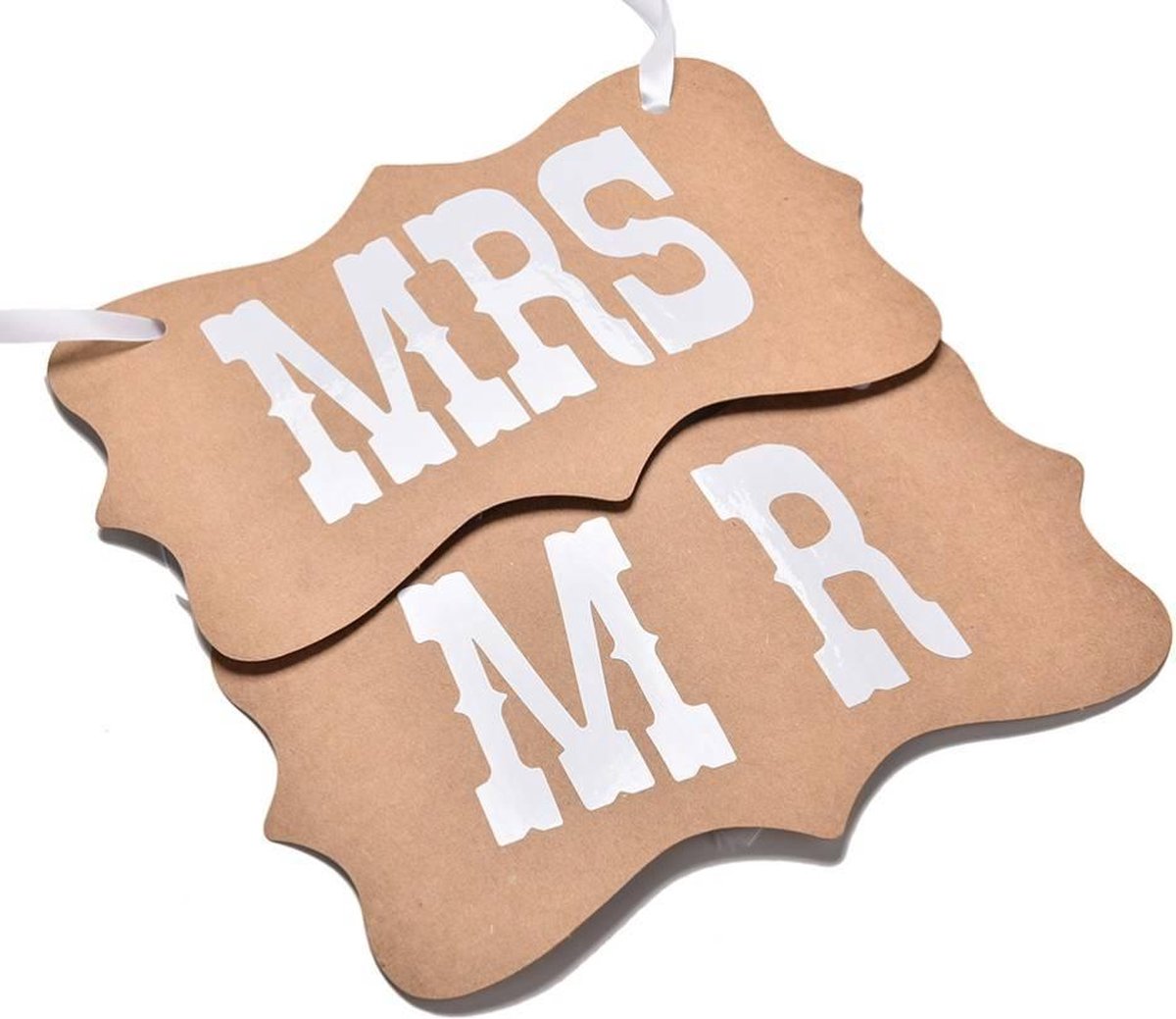 Mr & Mrs Bordjes - Bruiloft Decoratie | bol.com