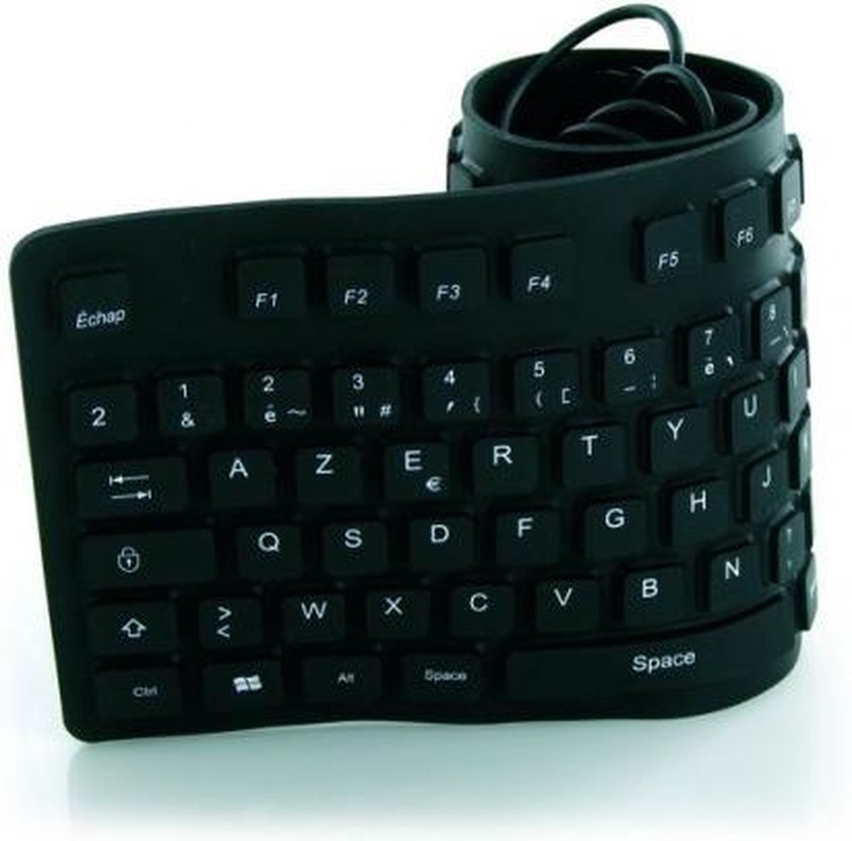 Mobility Lab flexibel toetsenbord, waterdicht, waterdicht en oprolbaar ...