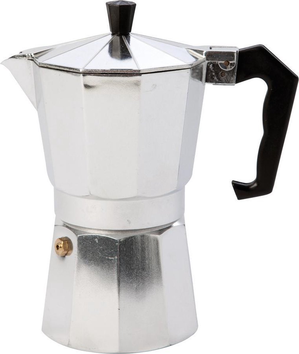 Bo-Camp Espresso Maker - 6-cups - Aluminium | bol