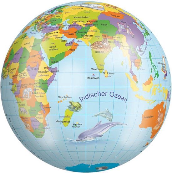 Bal Wereldbol 230mm | bol