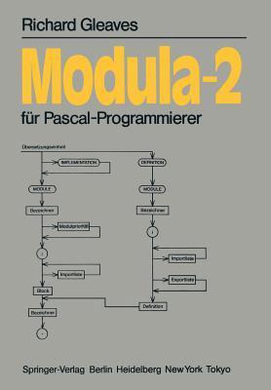 Modula-2 | 9783540151579 | R. Gleaves | Boeken | bol