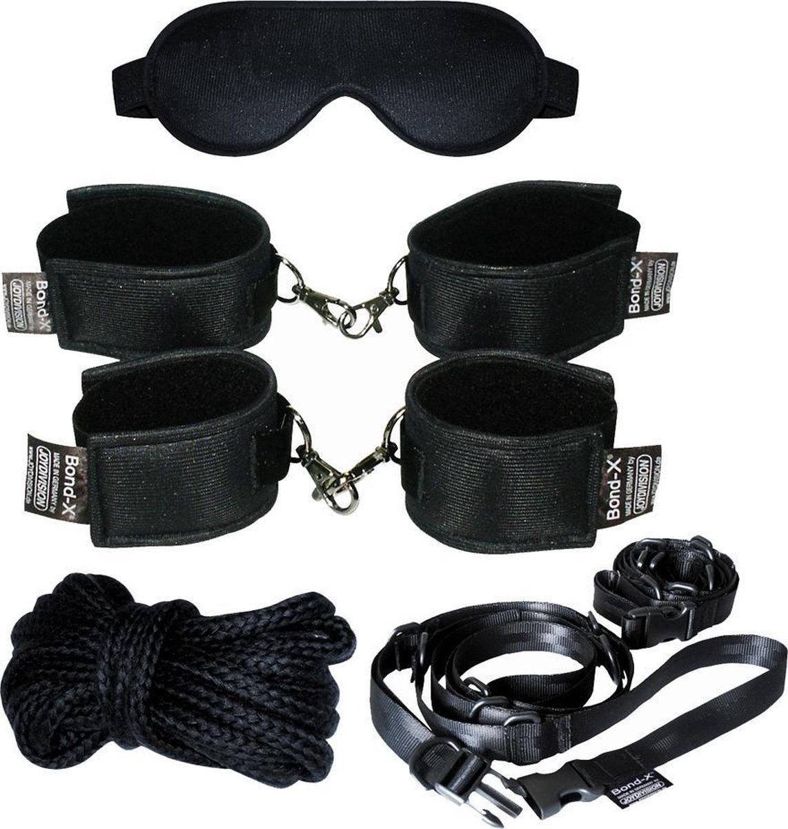 Soft Bond X Mega Cuff Set - Black | bol.com
