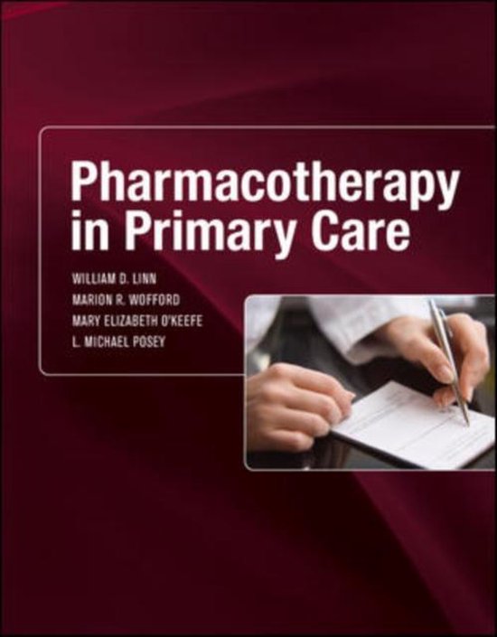 Pharmacotherapy in Primary Care | 9780071456128 | William Linn | Boeken ...