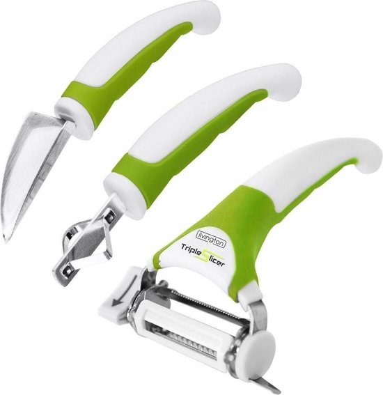Multifunctioneel Mes - Triple Slicer | bol.com