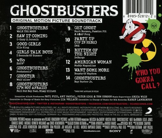 Ghostbusters (Original Motion Picture Soundtrack), G-Eazy | Muziek | bol