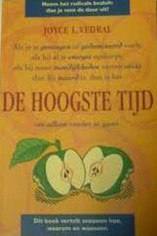 De hoogste tijd, Joyce L. Vedral | 9789022981436 | Boeken | bol